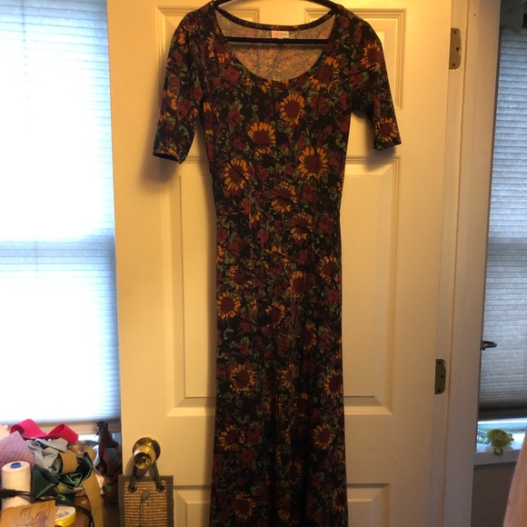 LuLaRoe | Dresses | Sunflower Ana | Poshmark